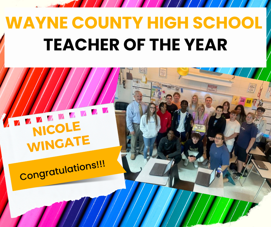 Teacher of the Year | Wayne County High School