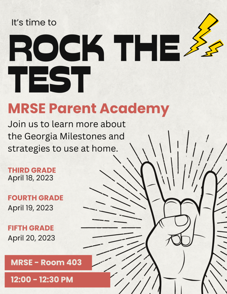 Rock the Test Video Link | Martha Smith Elementary School