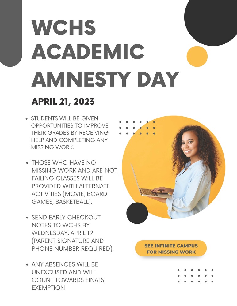 Amnesty Day | Wayne County High School